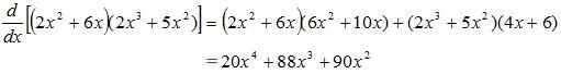 Derivatives Functions - Web Formulas