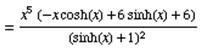 Derivatives of Hyperbolic Functions - Web Formulas
